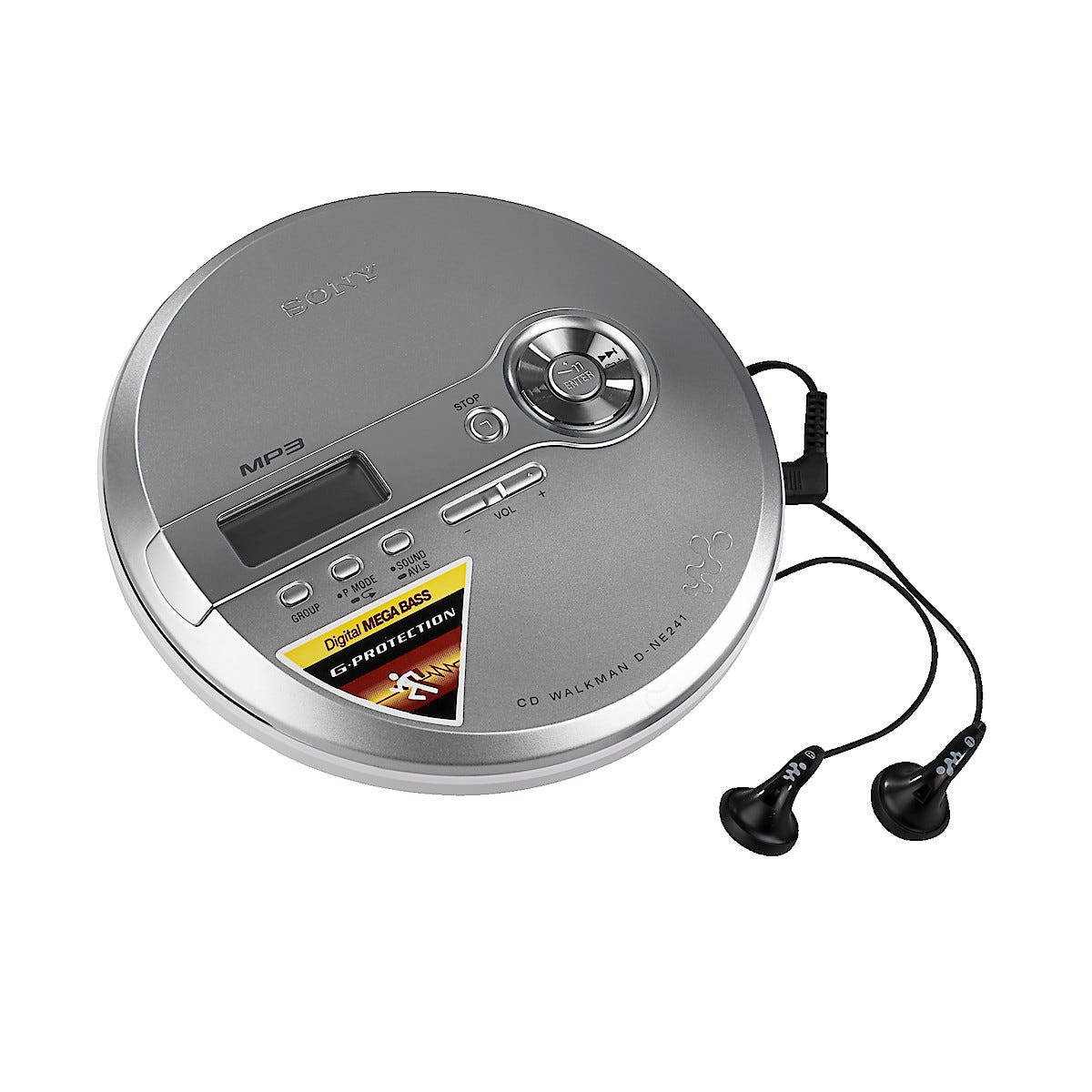 CD/MP3-spelare Sony D-NE241 | Clas Ohlson