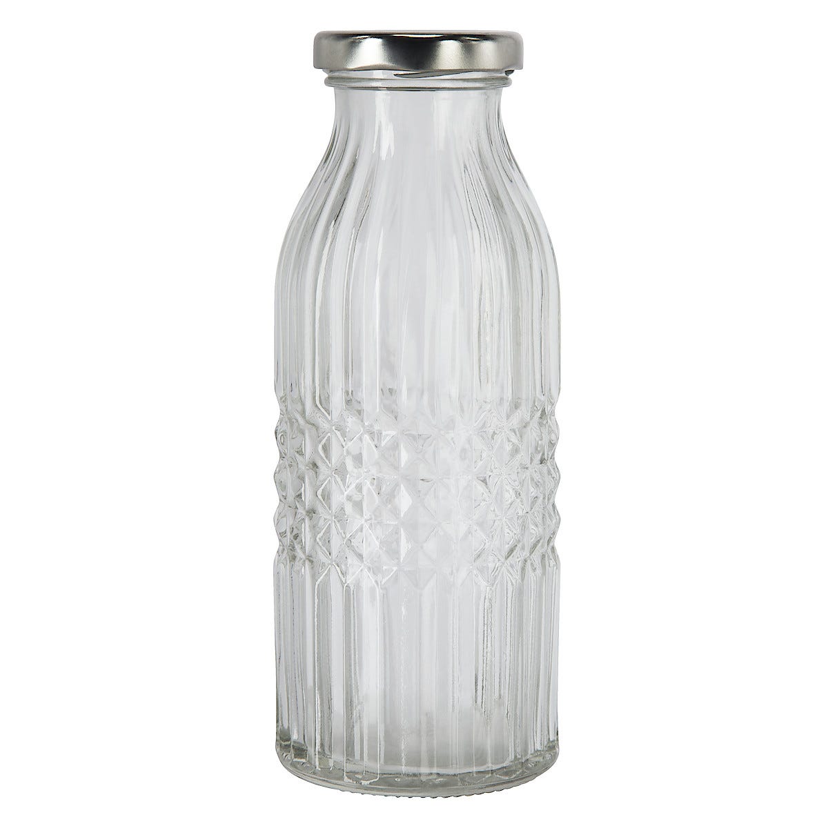 Glassflaske med skrukork, 4-pack | Clas Ohlson