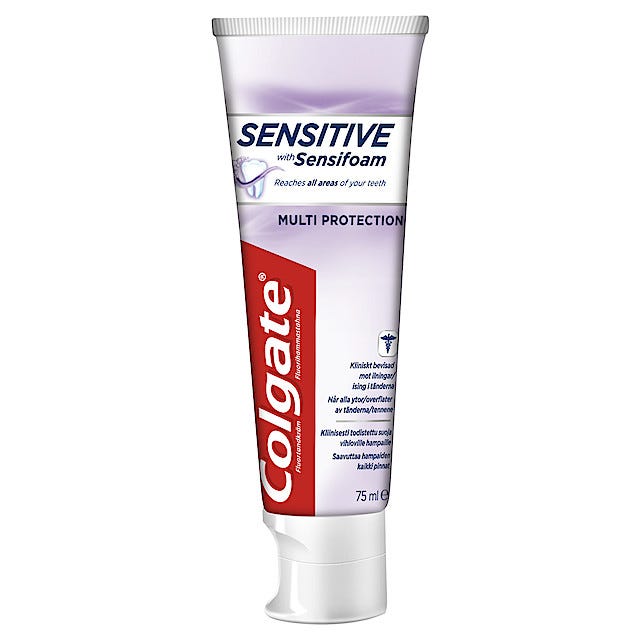 Colgate Sensitive Multiprotection, 75 ml tannkrem | Clas Ohlson