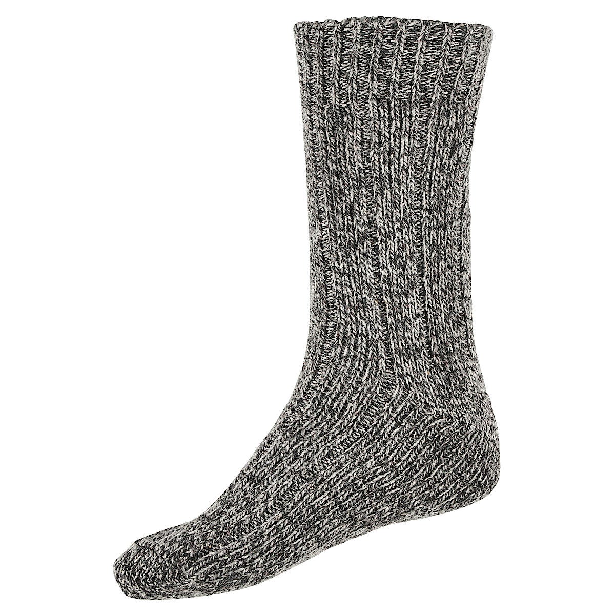 Raggsokker, melerte, 2 par | Clas Ohlson