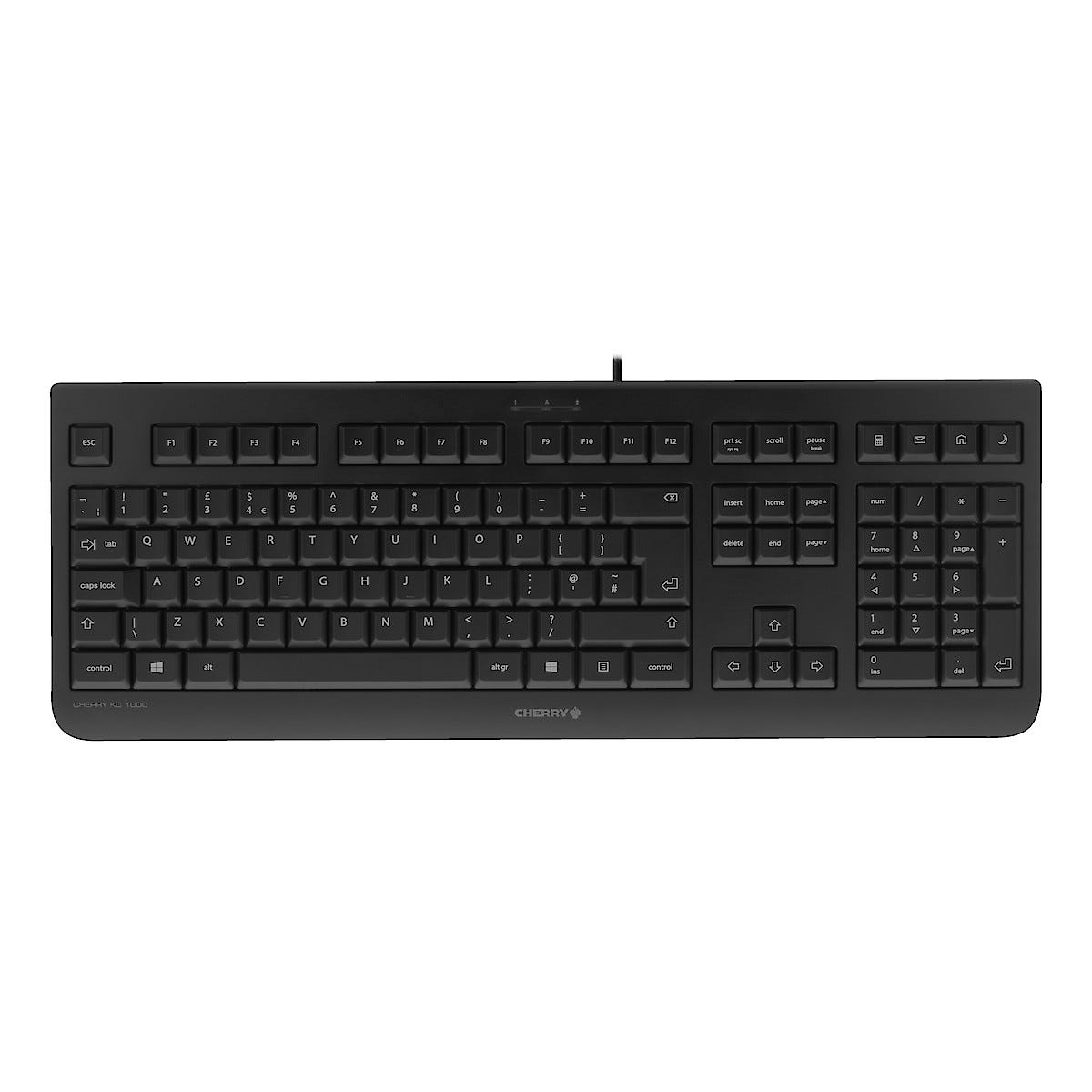 KEYBOARD USB CHERRY KC1000 | Clas Ohlson