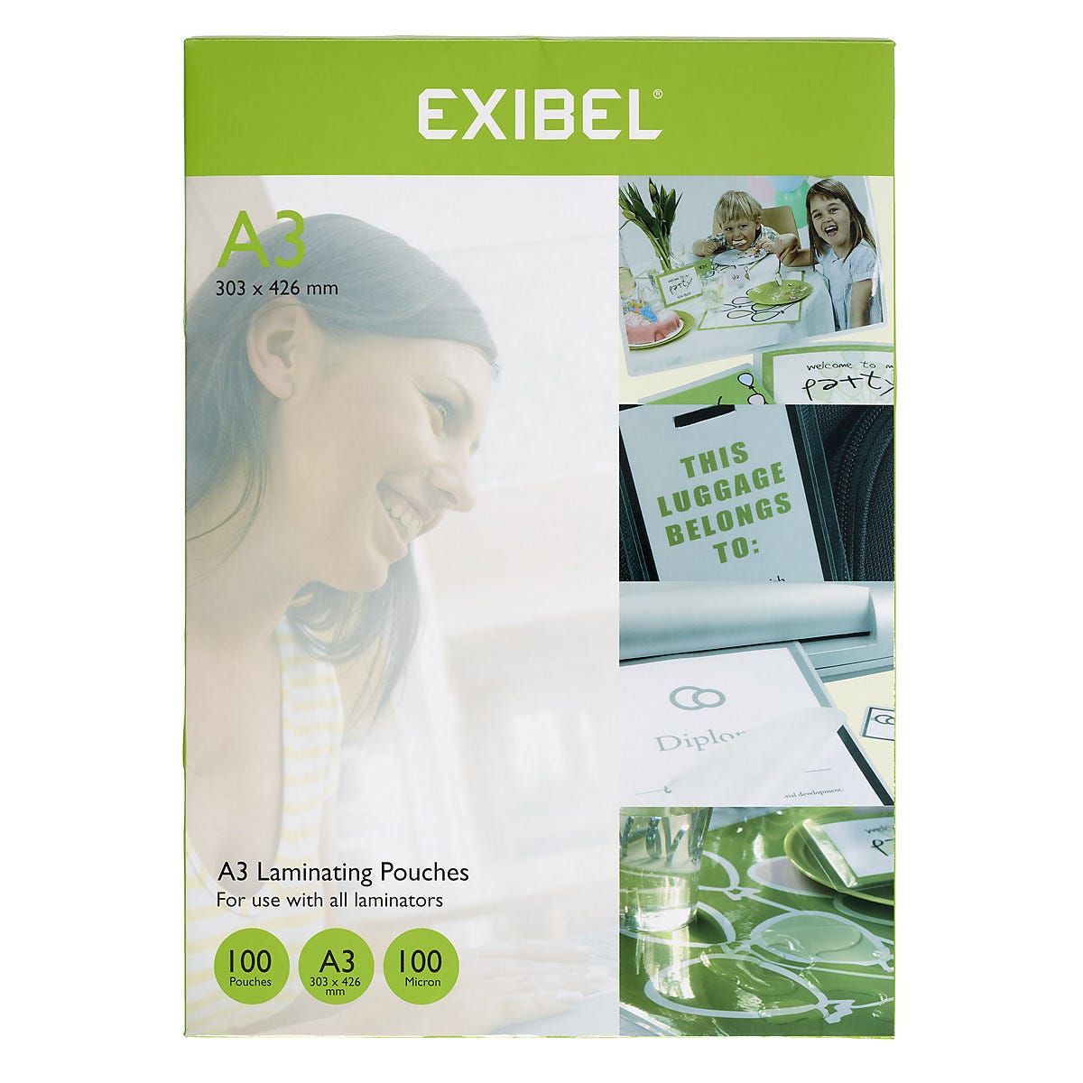 Laminointitasku Exibel A3 Clas Ohlson