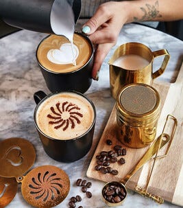 Coline sjablonger kaffe | Clas Ohlson