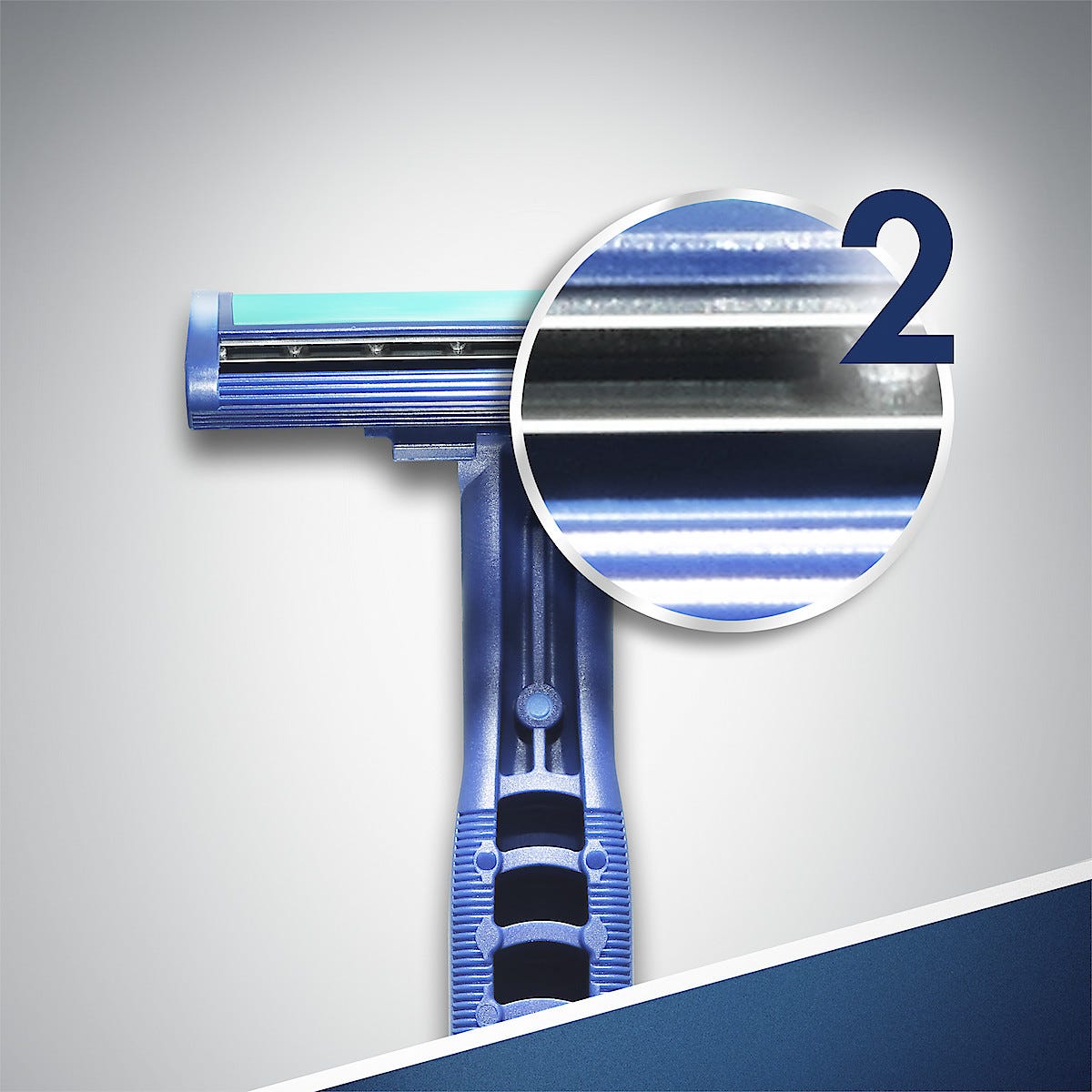 Rakhyvlar Gillette Blue II Plus Slalom, 10-pack | Clas Ohlson