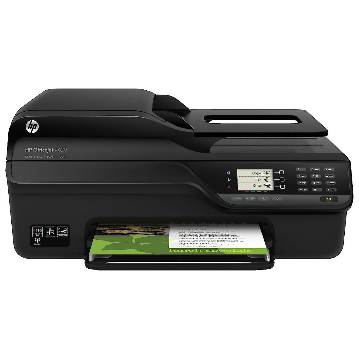HP OfficeJet 4620 Aio All-in-One Inkjet Printer | Clas Ohlson