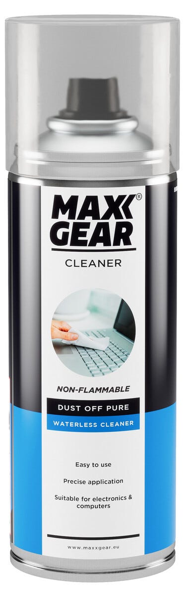 Maxx Gear Dust Off Pure tryckluft på burk, 100 ml | Clas Ohlson