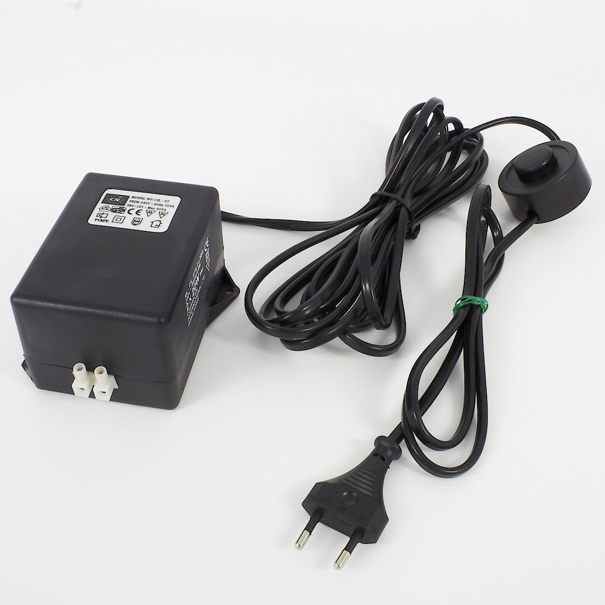 TRANSFORMATOR 230V/12V MAX60VA | Clas Ohlson