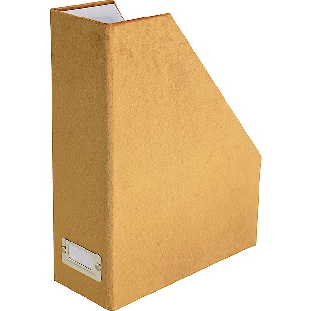 Tidskriftssamlare A4, sammet | Clas Ohlson