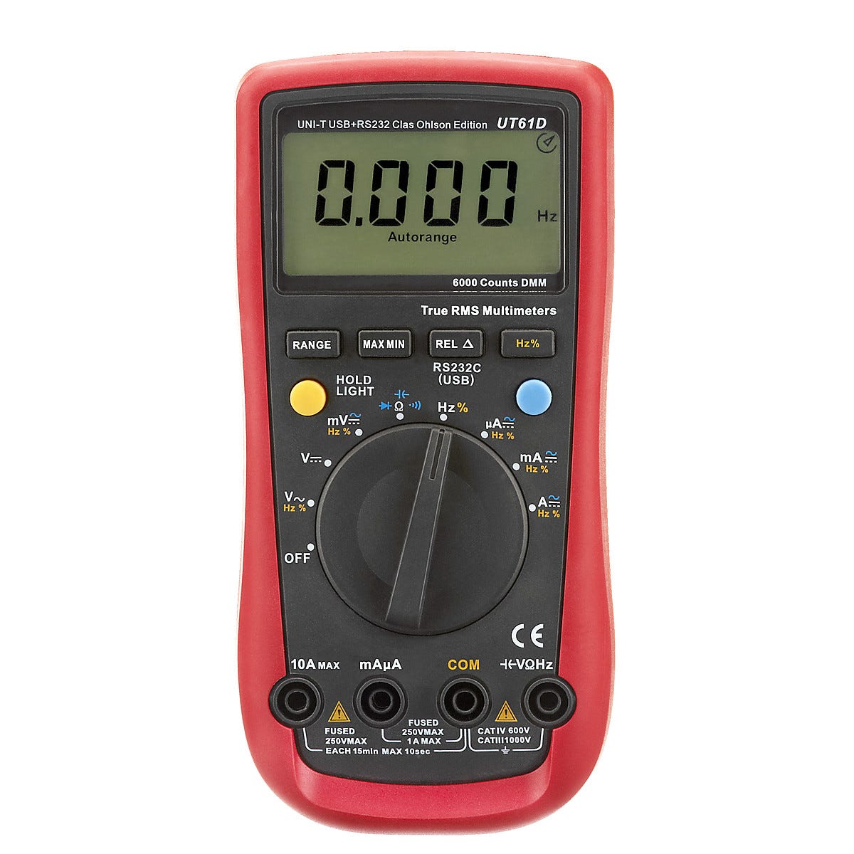 UNI-T UT61D multimeter med USB | Clas Ohlson