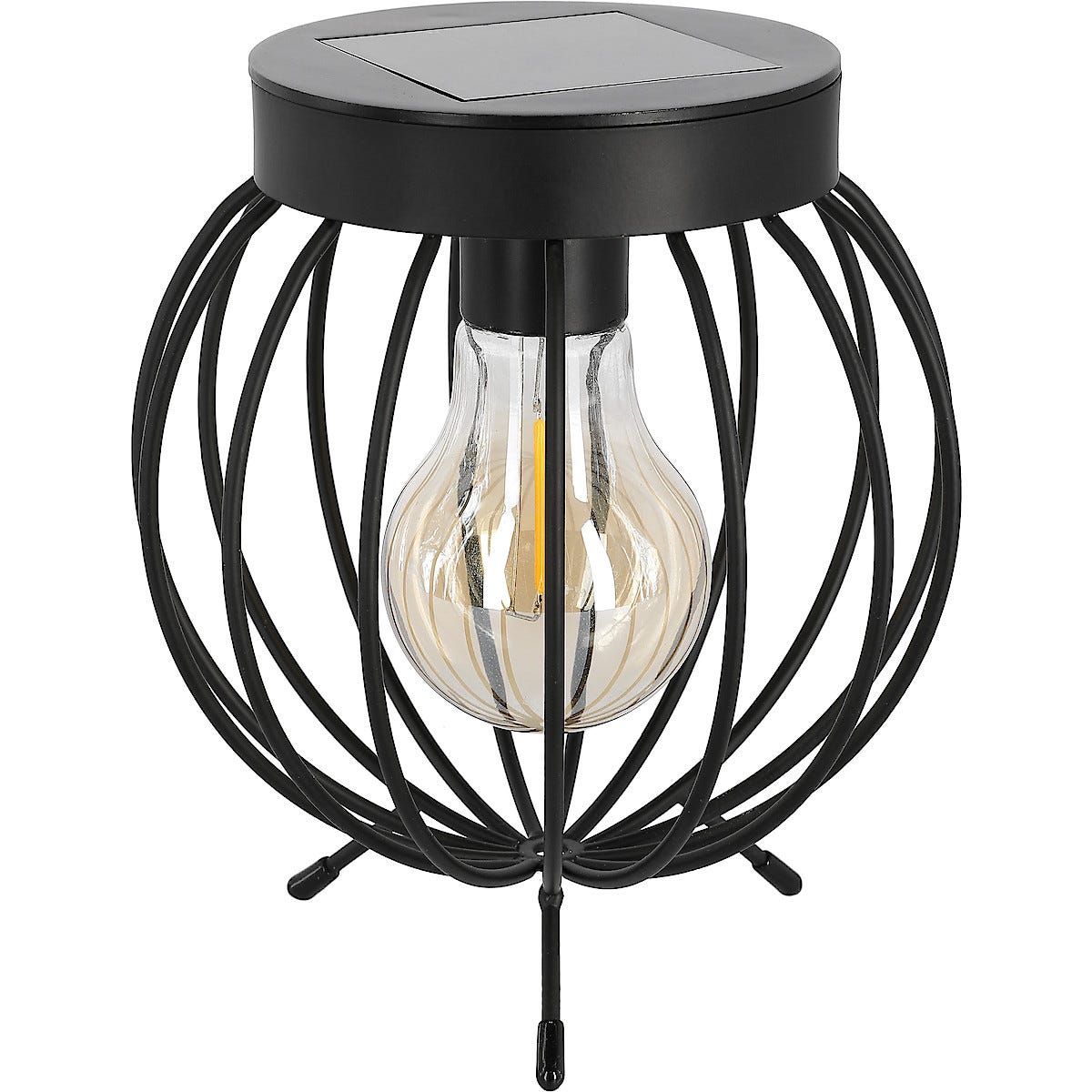 Northlight rund solcellelykt | Clas Ohlson