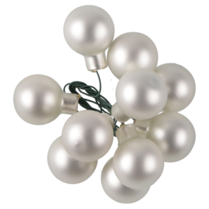 Pienet joulupallot, lasiset joulupallot 10 kpl 2,5 cm | Clas Ohlson