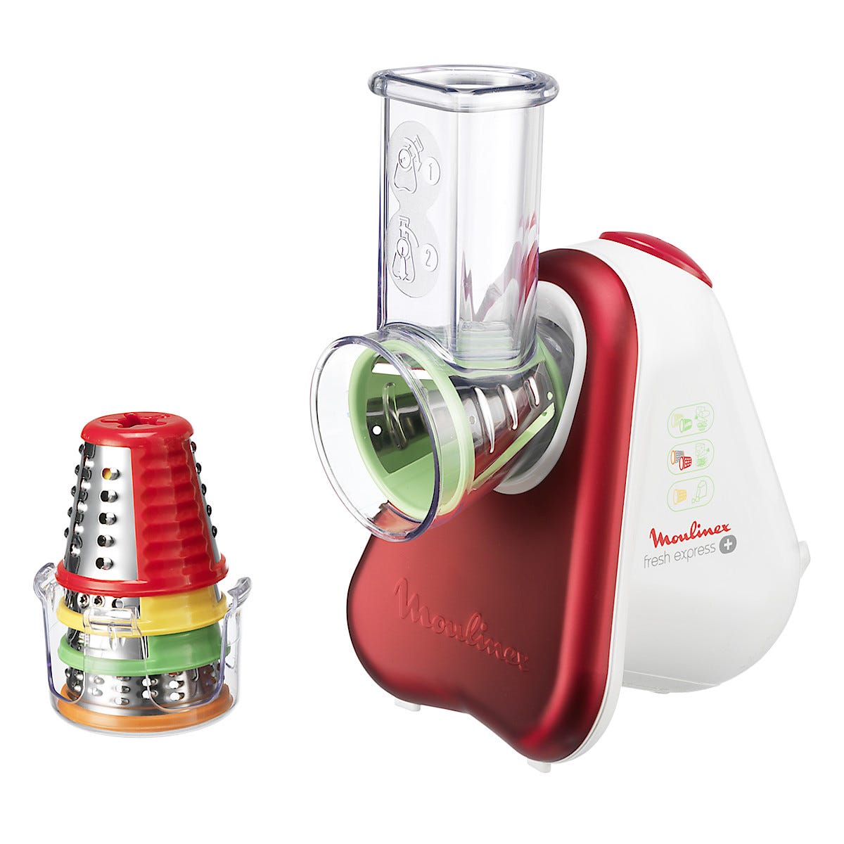 Moulinex Fresh Express+ elektrisk skive- og rivjern | Clas Ohlson