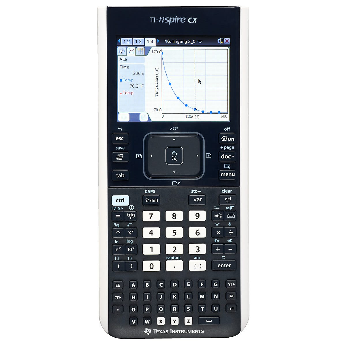 Laskin Texas TI-Nspire CX | Clas Ohlson