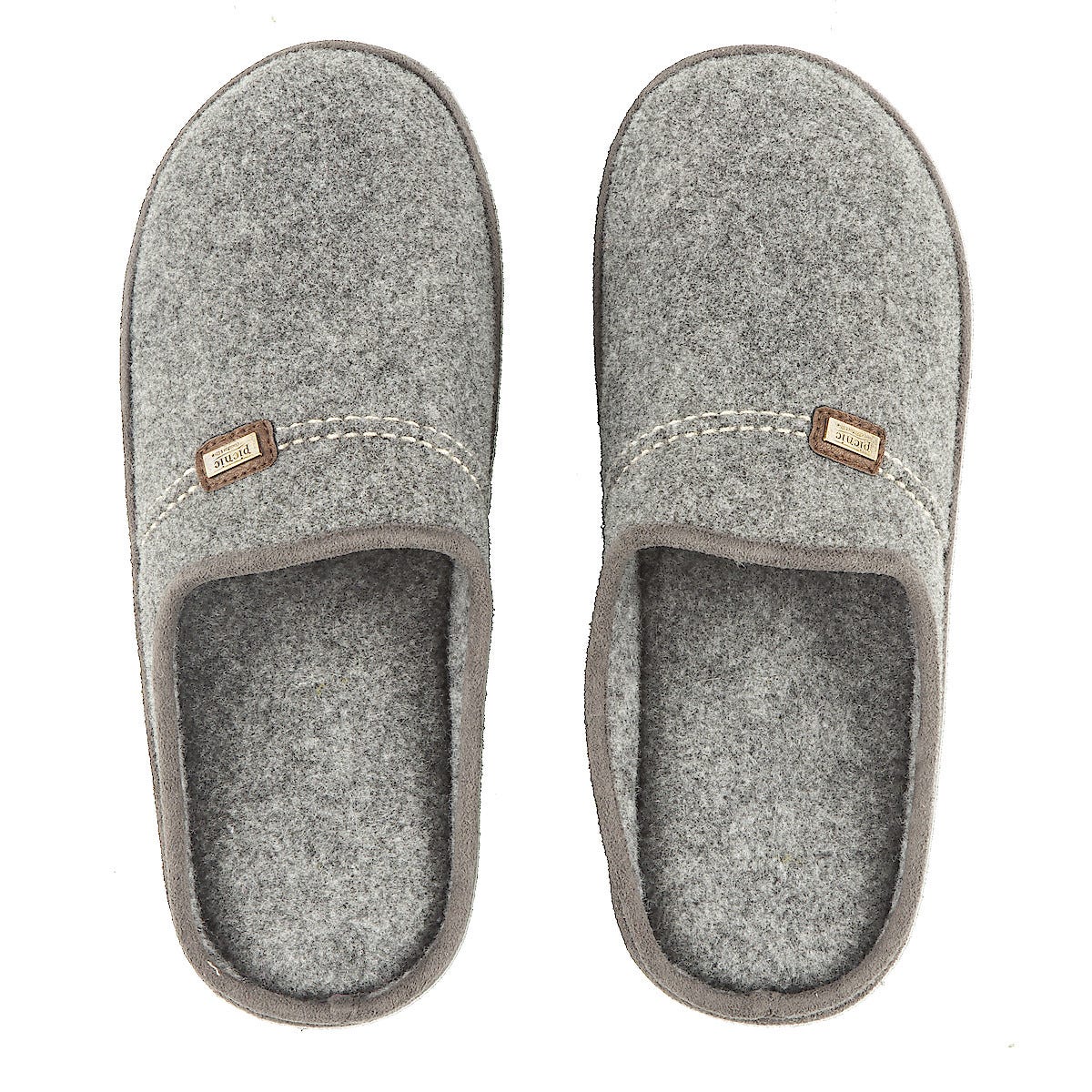 Tofflor herr, grå | Clas Ohlson